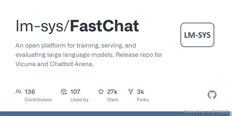 用通俗易懂的方式讲解大模型：使用 fastchat 部署 llm 的体验太爽了 csdn博客