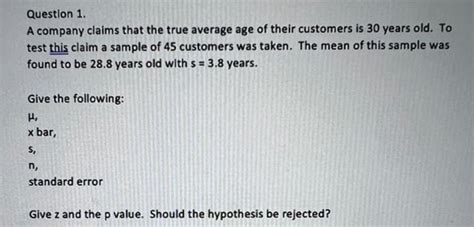 Solved Solve This Question With The Help Of Excel Use Excel Chegg Com