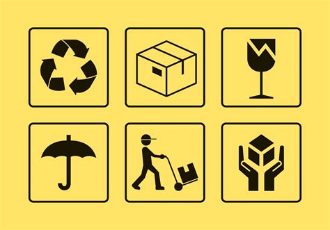 Package Handling Vector Icons 107623 Vector Art At Vecteezy