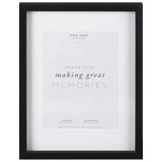 New York Box Photo Frame A4 Dark Wood Photo Frames Bandm