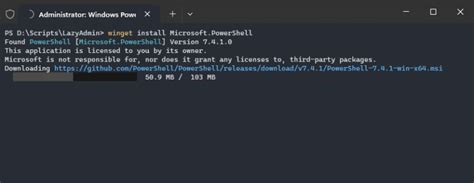 Powershell 7 を素早くインストールする方法 Powershell 7 を素早くインストールする方法