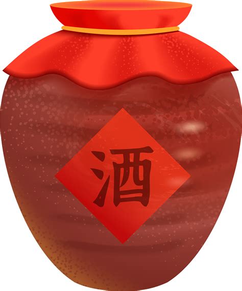 酒坛贴纸素材 酒坛矢量图 酒坛贴纸大全 Fotor懒设计