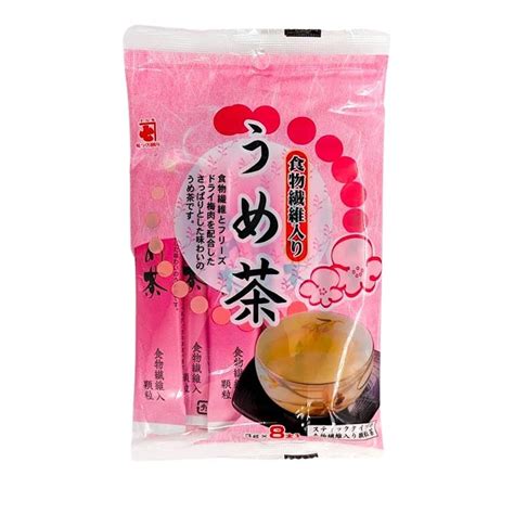 Ume Cha Te Med Japansk Tång And Plommon 8 Pack