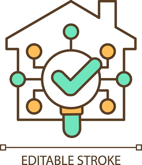 Editable Safety Measures Icon Representing Moving Service Isolated