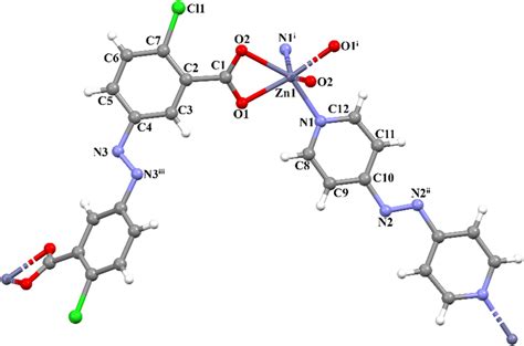 View Of The Molecular Structure For 1 Showing The Atom Numbering Scheme