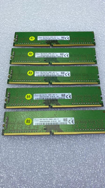 含稅價 Hynix 海力士 8gb 1rx8 Pc4 2666v Ddr4 2666 桌機記憶體 測試良品 小江~柑仔店 露天市集 全