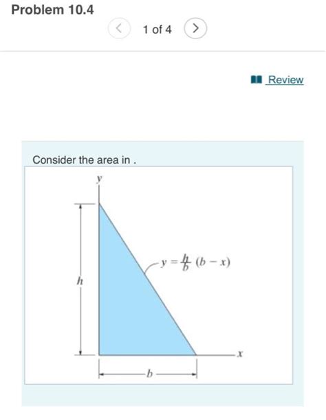 Solved Problem Of Consider The Area In Determine Chegg