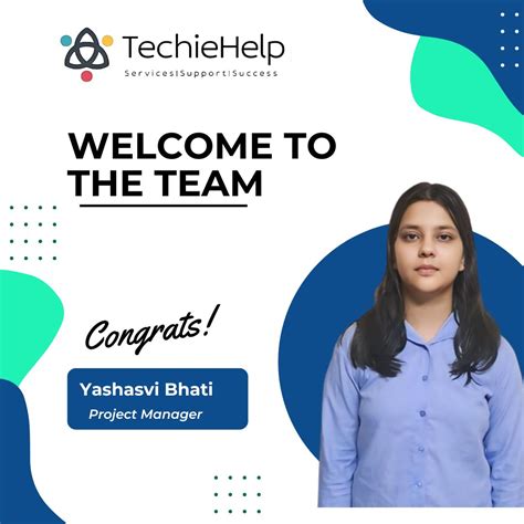 Amit Kumar On Linkedin 🎉 Congratulations Yashasvi Bhati And Welcome To The Techiehelp Team We
