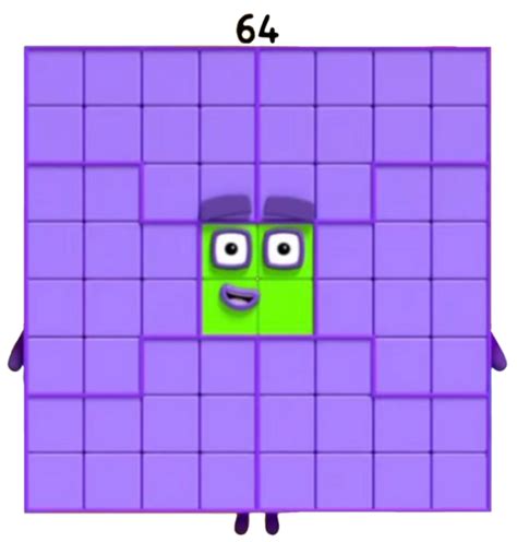 numberblocks 64 by niko4658 on deviantart