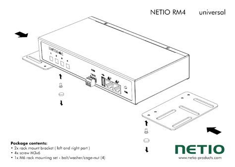 Netio Rm4 4c Universal Avoke