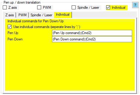 Setup G Code Generation
