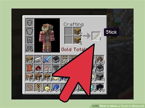 How To Make A Torch In Minecraft With Pictures Wikihow