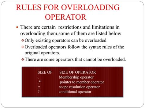Operator Overloading And Type Conversion In Cpp Pptx