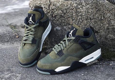 Новые четверки на подходе, релиз скоро Air Jordan 4 SE Craft “Olive ...