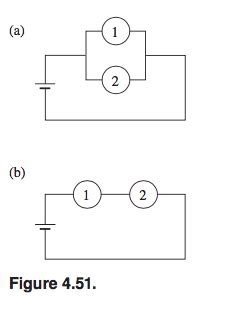 Solved Two Light Bulbs Are Connected In Parallel And Then Chegg Com