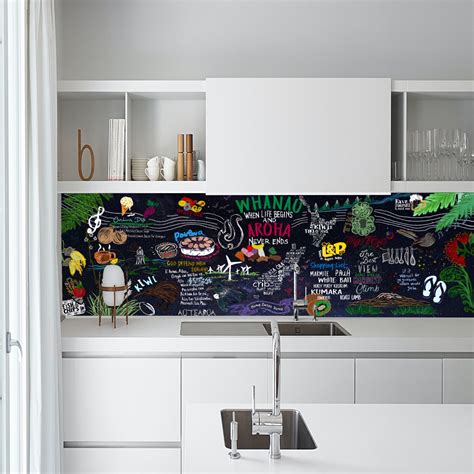 Aroha Never Ends Black Chalk Escape Glass