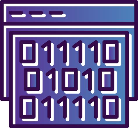 Binary Code Vector Icon Design 29081066 Vector Art At Vecteezy