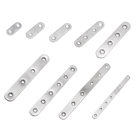 10pcs Stainless Steel Straight Brace Flat Straight Vicedeal