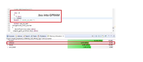 RTOS CC R F Adding Data Or Bss Into Cache As Ram Bluetooth Forum Bluetooth TI