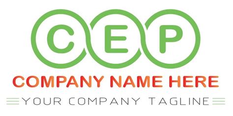 Premium Vector Cep Letter Logo Design