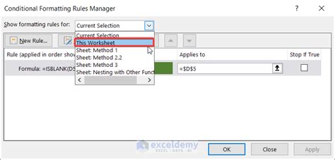 How To Use Isblank Function For Conditional Formatting In Excel