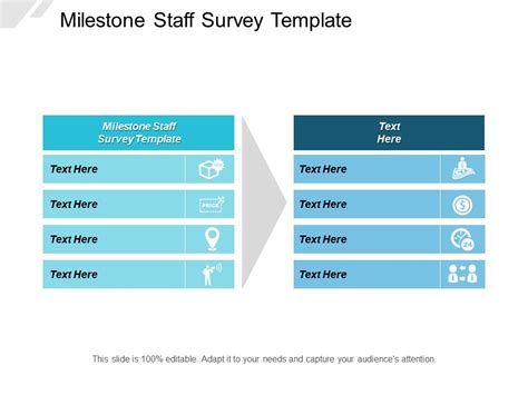 Milestone Staff Survey Template Ppt Powerpoint Presentation Layouts Design Ideas Cpb