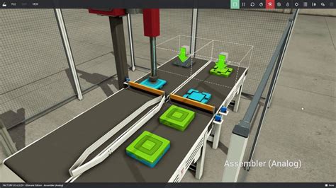 Assembler Analog Factory Io Scene Youtube