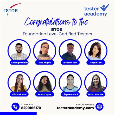 Tester Academy On Linkedin Istqb Softwaretesting Softwaretestingcompany Certification…