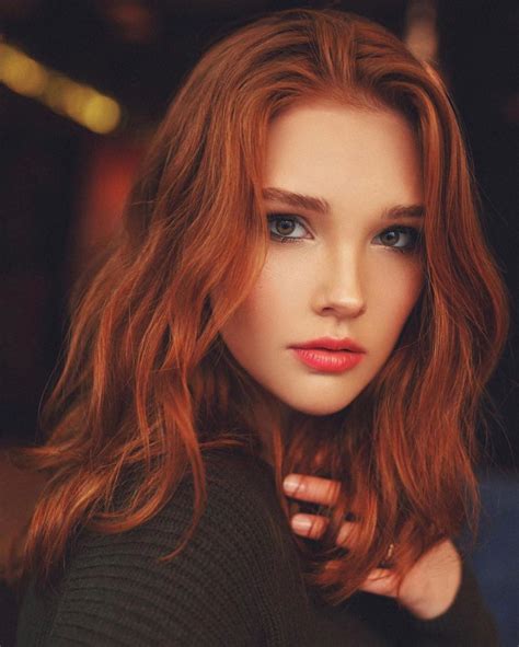 Really Pretty Girl With Red Hair