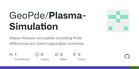 Github Geopdeplasma Simulation Vlasov Poisson Simulation Including Finite Differences Ans