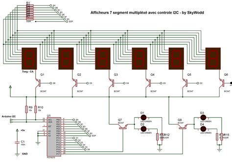 Multiplexage Afficheurs 7 Segments Français Arduino Forum