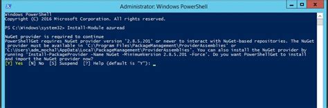 Install Module Is Not Recognized