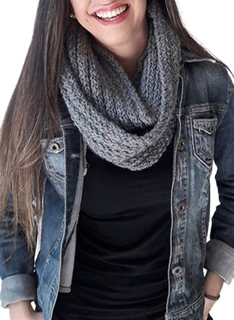 Corafritz Bufanda De Invierno Cálida Para Mujer Bufanda De Círculo Chal Larga Para Mujer