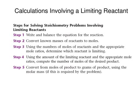 Ppt Laboratory 08 Limiting Reactant Lab Powerpoint Presentation Free