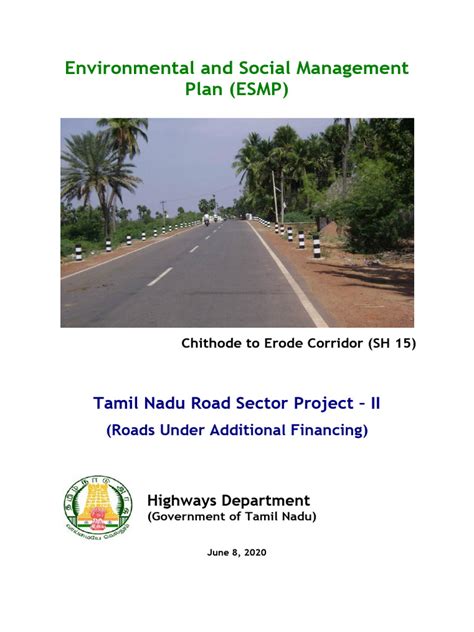 Enviroment And Health Safety Pdf Road Drainage