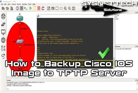 How To Back Up Cisco Ios Image To Tftp Server Learn Now