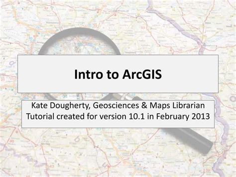 Introduction To ArcGIS PPTX