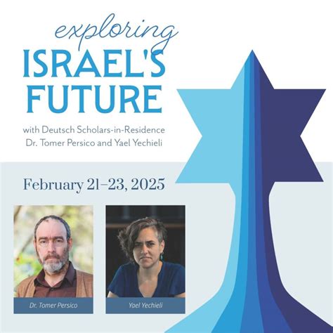 Exploring Israels Future Congregation Shaare Emeth
