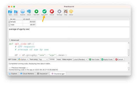 Analyzing And Preparing Data With Gpt Docs Practicus Ai
