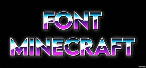 Font Minecraft Text Effect And Logo Design Font