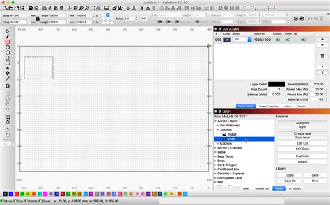 Library Tab Inactive LightBurn Software Questions OFFICIAL LightBurn Software Forum