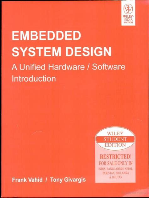 embedded system design by frank vahid pdf pdf