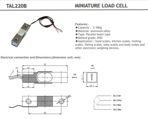 ＊sparkfun美國原廠 Load Cell 5kg Straight Bar Tal220b 秤重傳感器 蝦皮購物