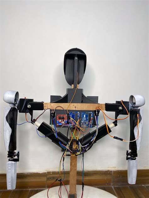 3d Printed Humanoid Robot With Face Tracking Based On Arduino Uno R
