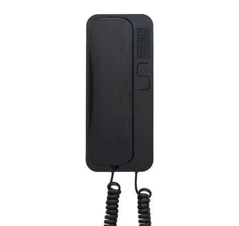 Cyfral Smart U Black handset for coordinate intercoms Vizit, Eltis ...
