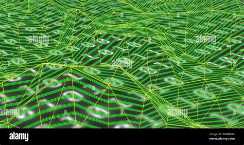 Image Of Shapes Moving Over Binary Coding Abstract Background And