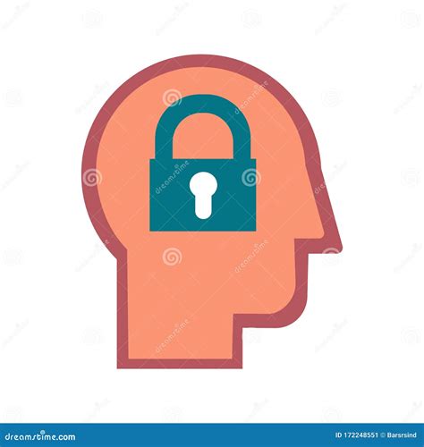 Introvert Personality Type Color Flat Vector Icon Stock Vector Illustration Of Design Mindset