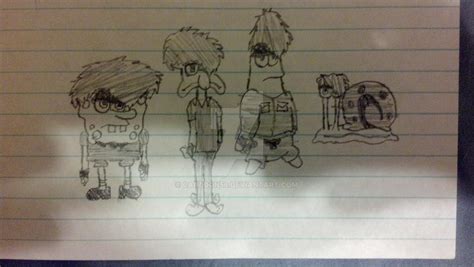 Spongebob Emo By Cartoon56 On Deviantart