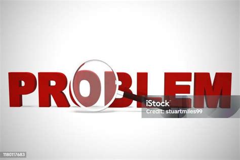 문제 개념 아이콘은 어려움 도전 또는 딜레마를 의미합니다 3d 일러스트레이션 걱정하는에 대한 스톡 사진 및 기타 이미지 걱정하는 도전 디지털 생성 이미지 Istock