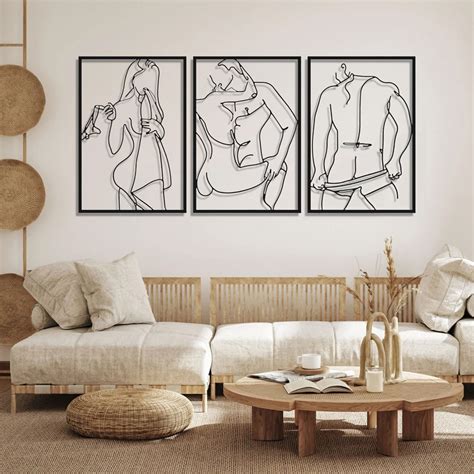 Sexy Nude Couple Metal Wall Decor Sensual Couple Wall Art Etsy